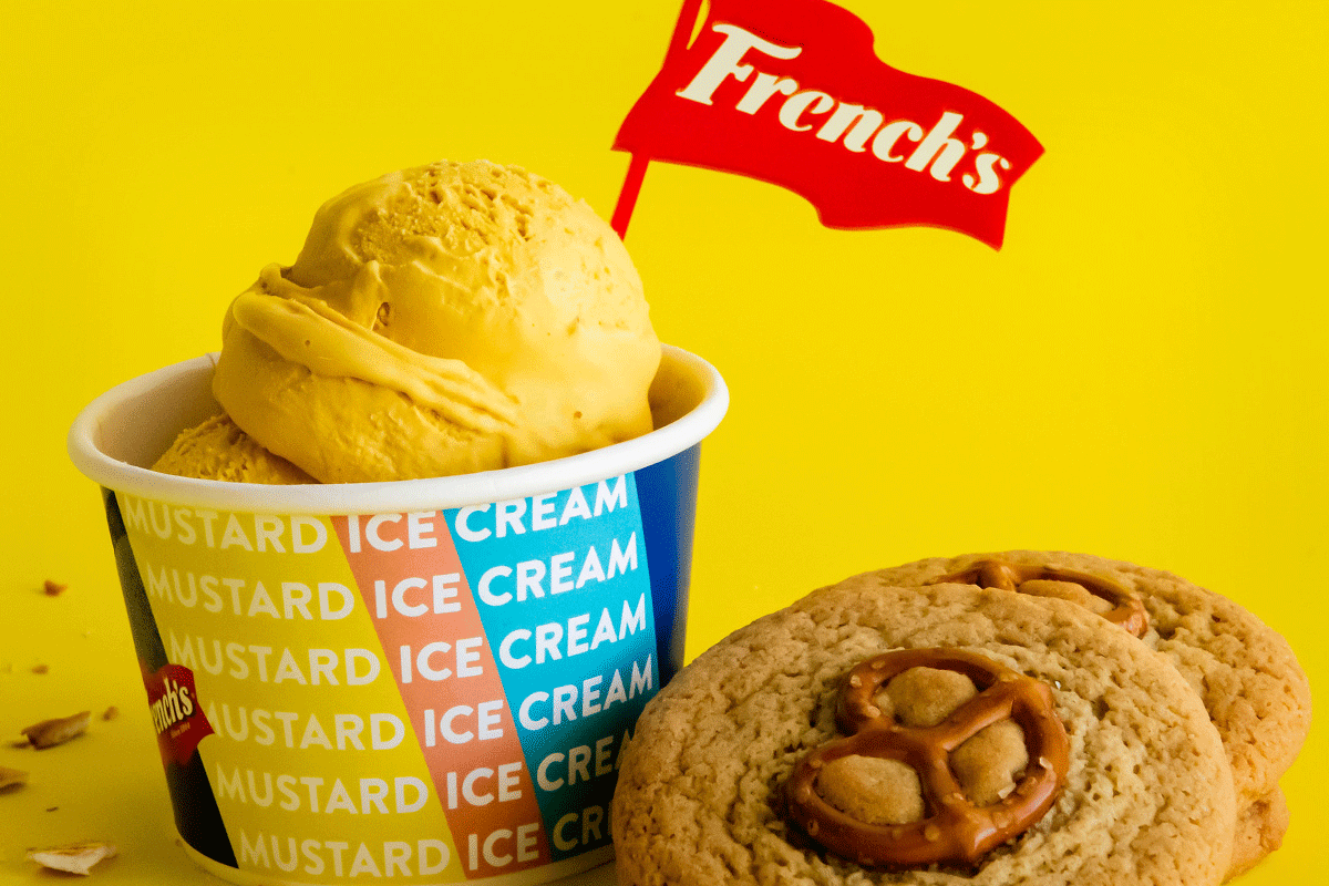 Hot Dog! French's Unveils Mustard-Flavored Ice Cream for National ...