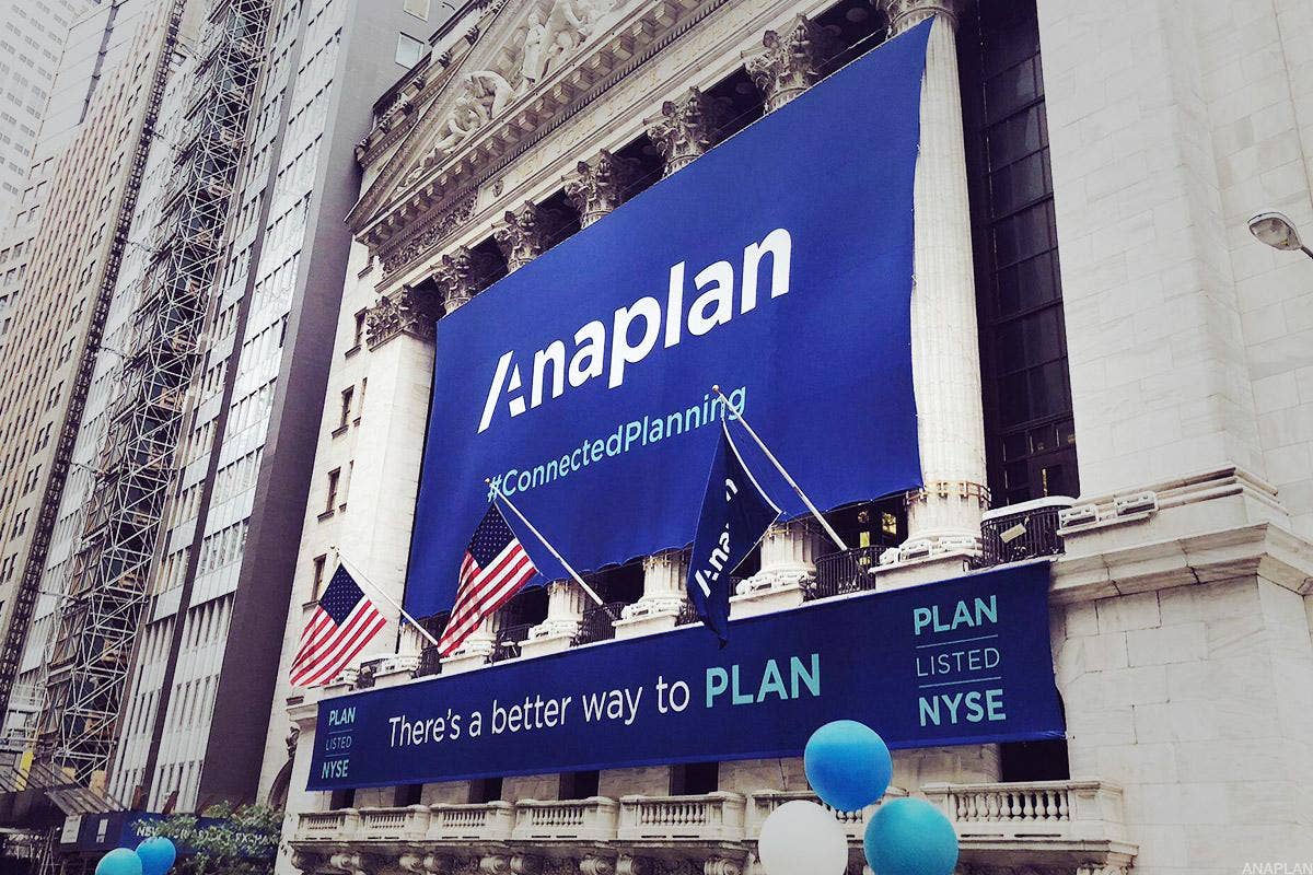 Cloud Company Anaplan Pops 43% in Trading Debut - TheStreet