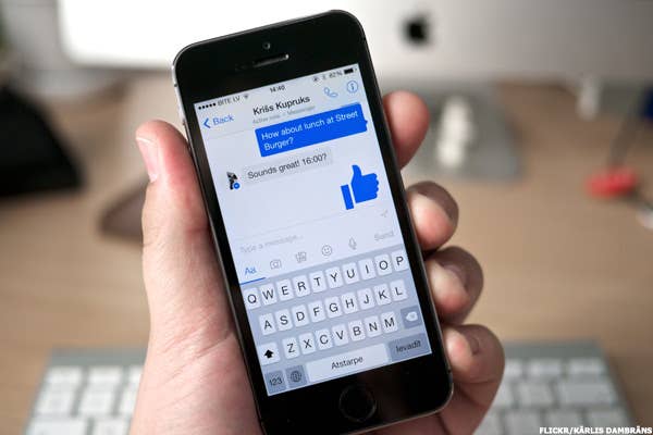 Chatbots Are Growing on Facebook (FB) Messenger - TheStreet