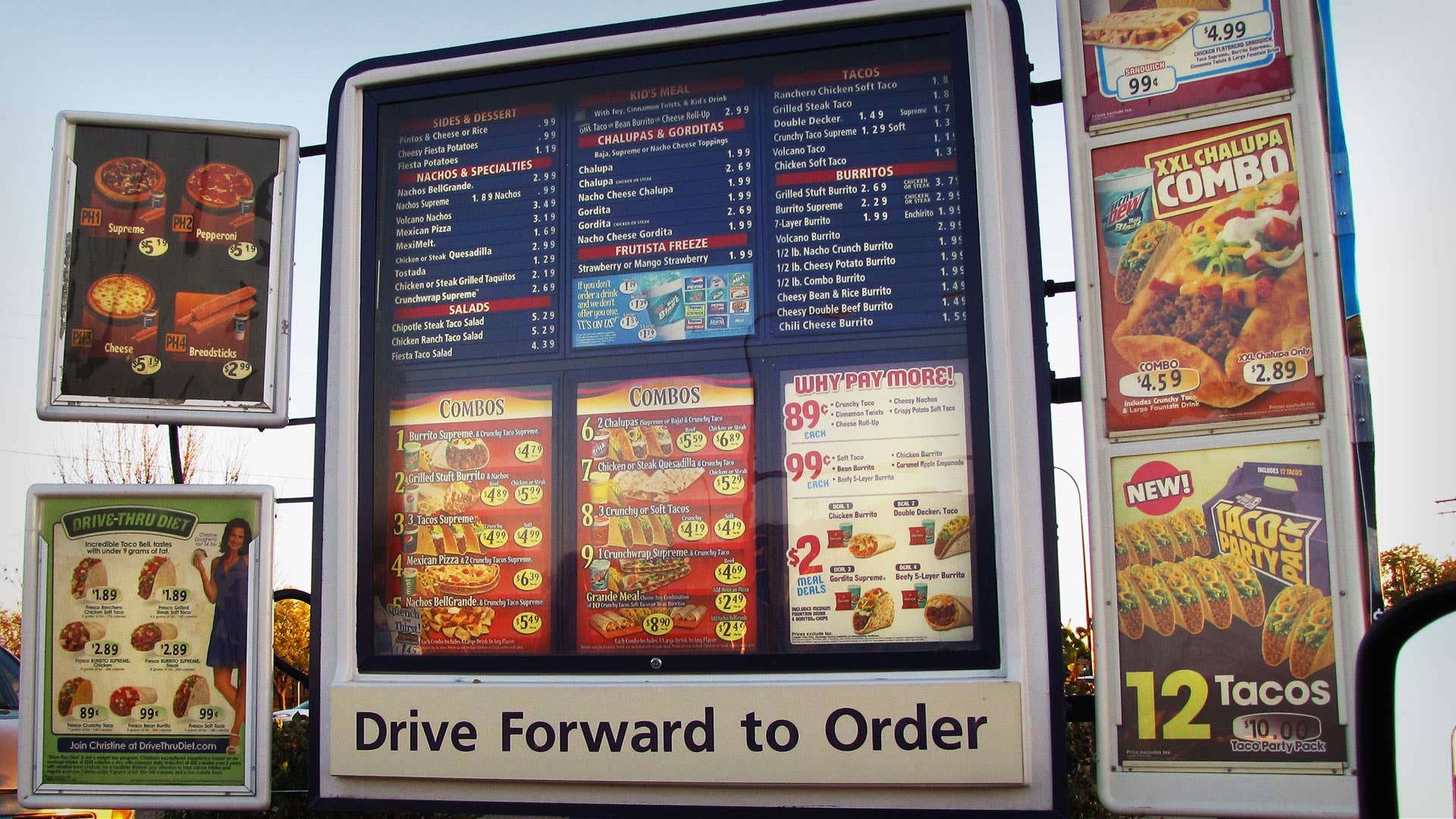 Taco Bell Menu From 1990s Offers Wonderful Nostalgia - TheStreet