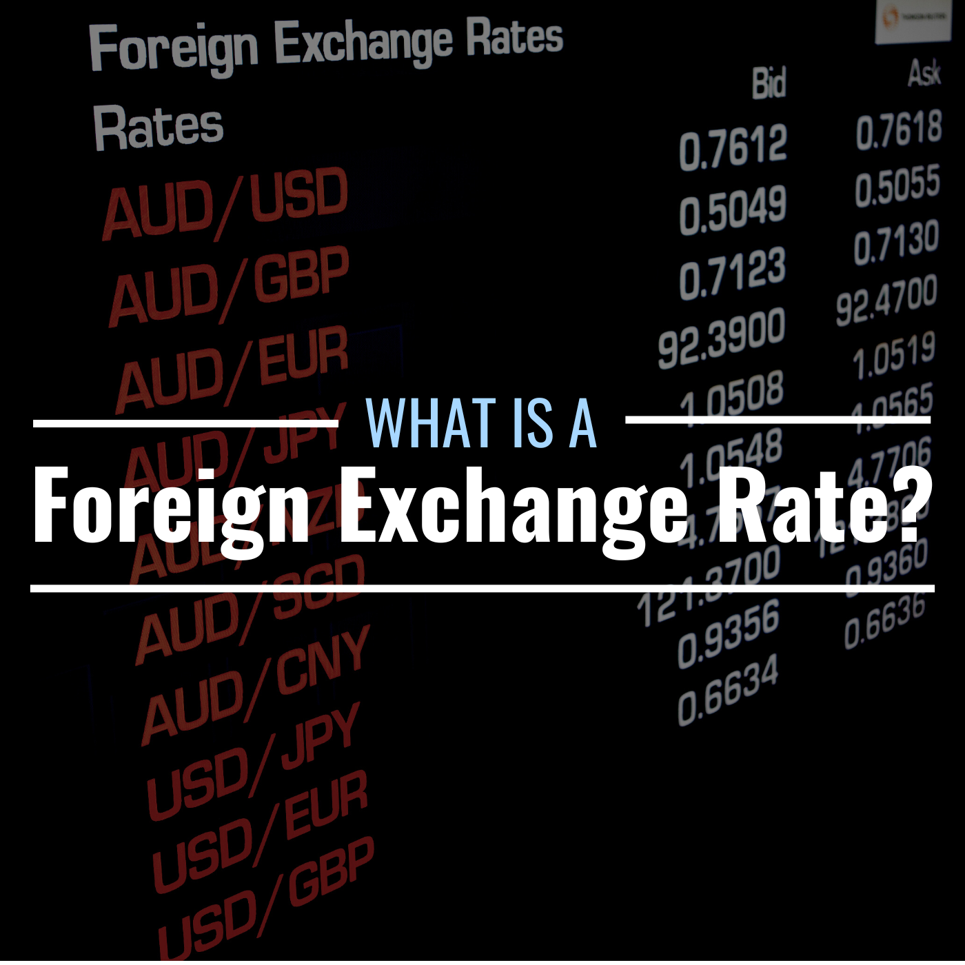 What Is a Foreign Exchange Rate? Definition & Examples - TheStreet
