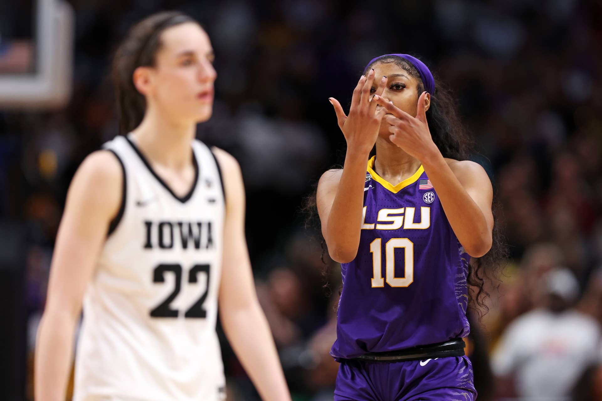 Caitlin Clark and Angel Reese NIL value tops women's college basketball ...