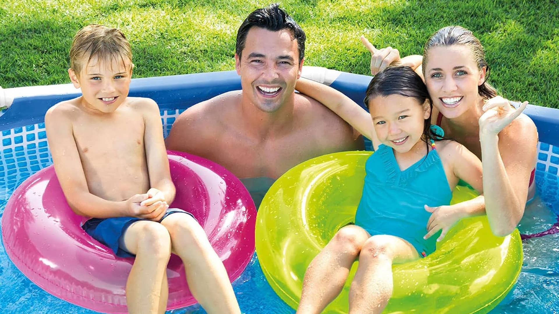 This above-ground pool is on sale for only $80 at Amazon - TheStreet