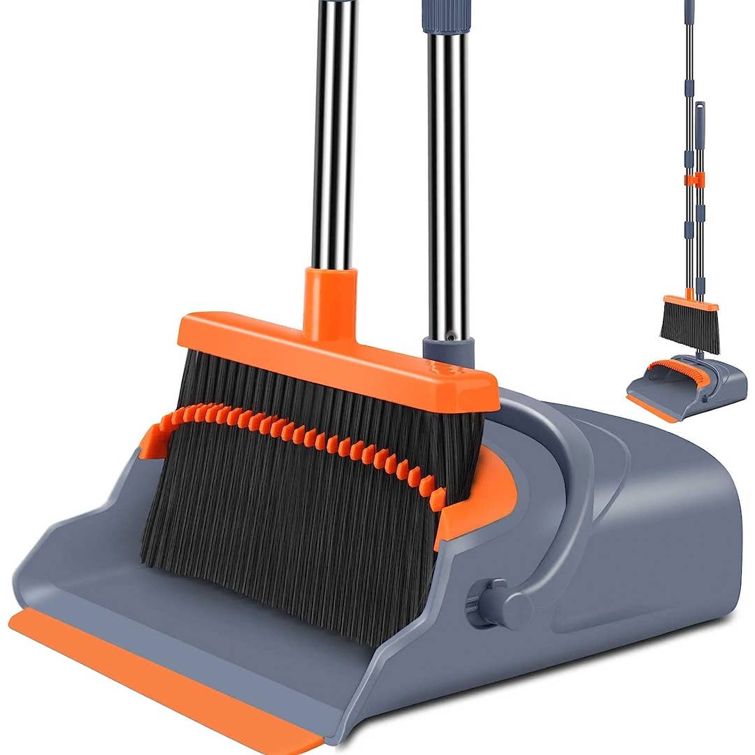 Amazon's bestselling broom and dustpan set is 51% off - TheStreet