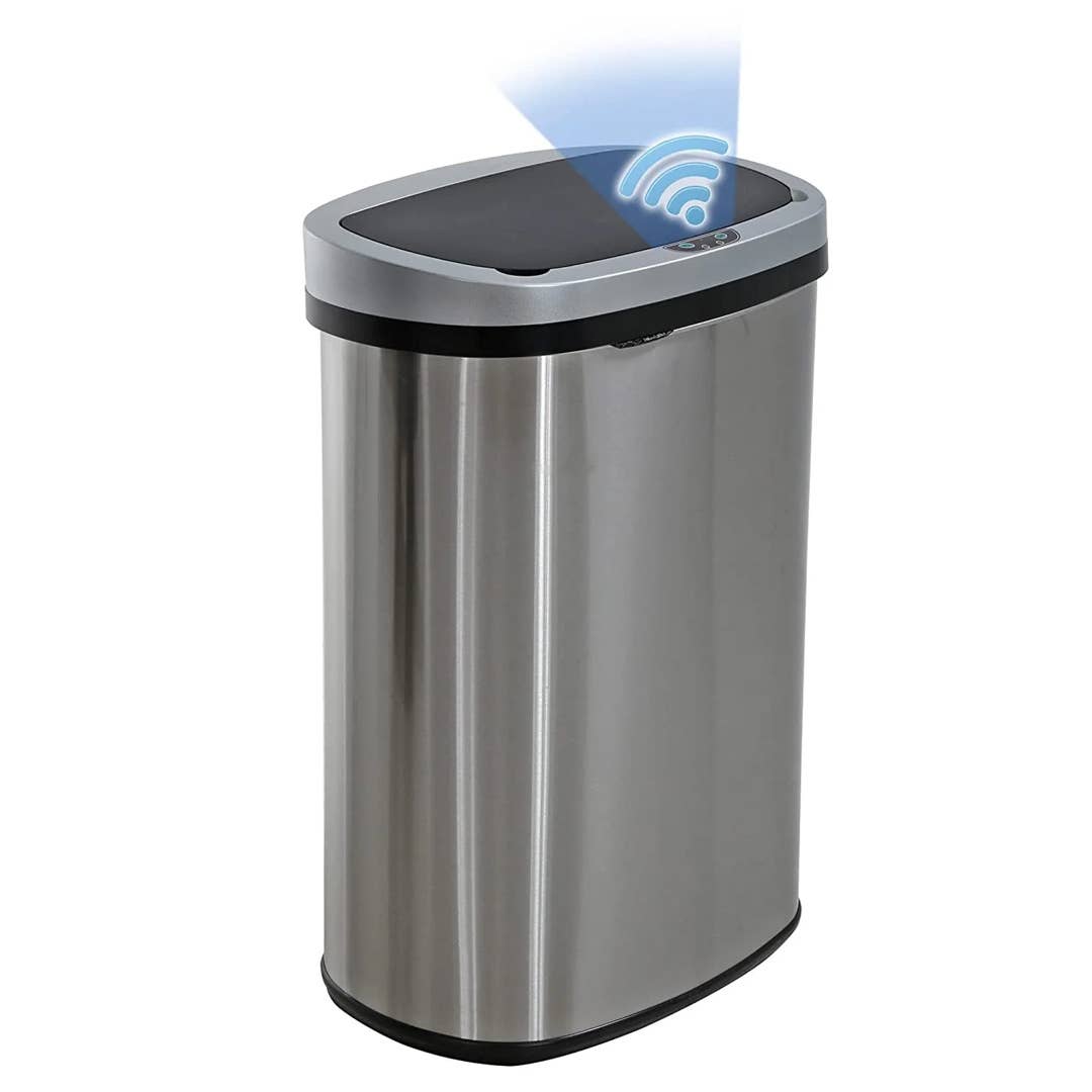 Walmart is selling a $120 touch-free trash can for only $56 - TheStreet