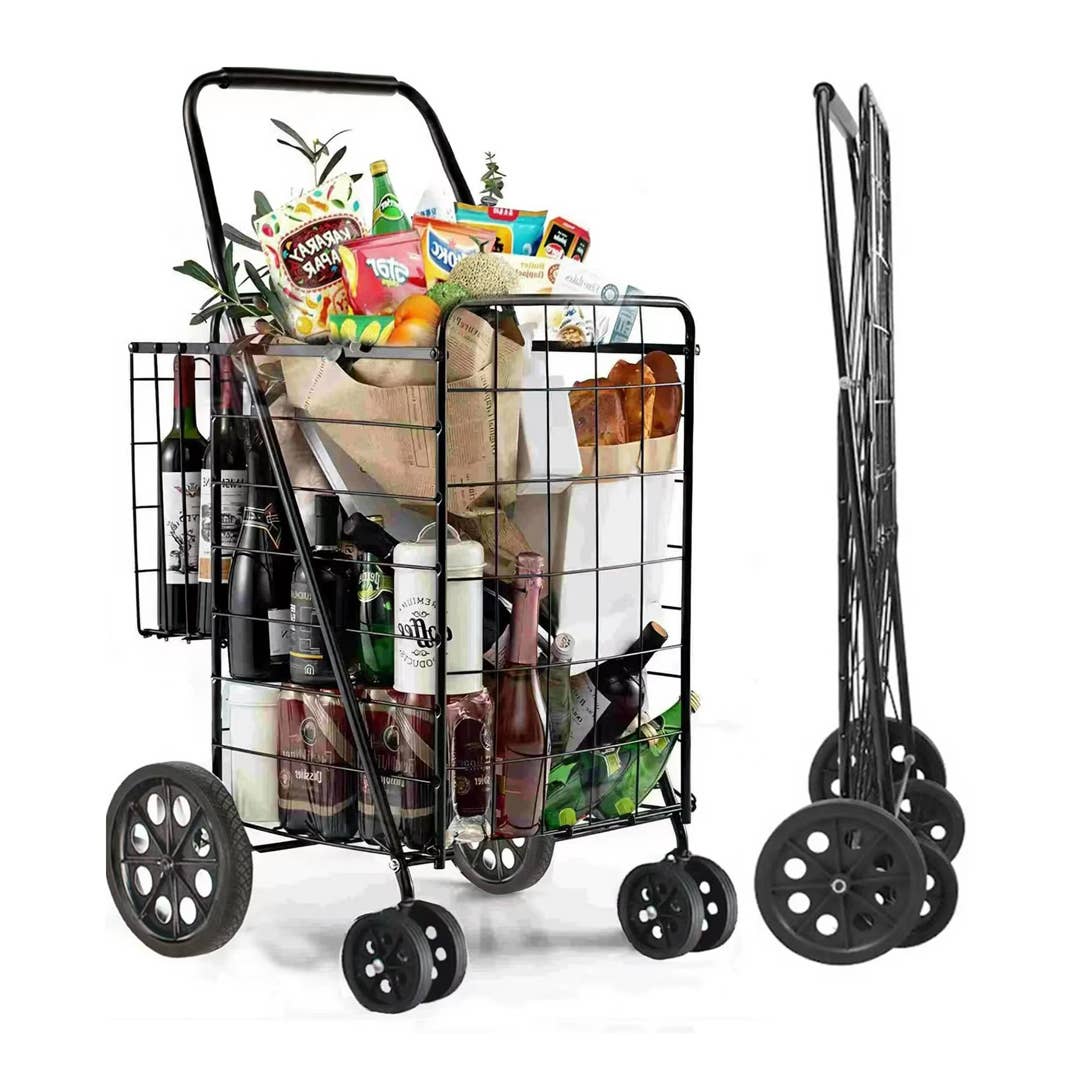 Walmart is selling a $190 folding shopping cart for $47 - TheStreet
