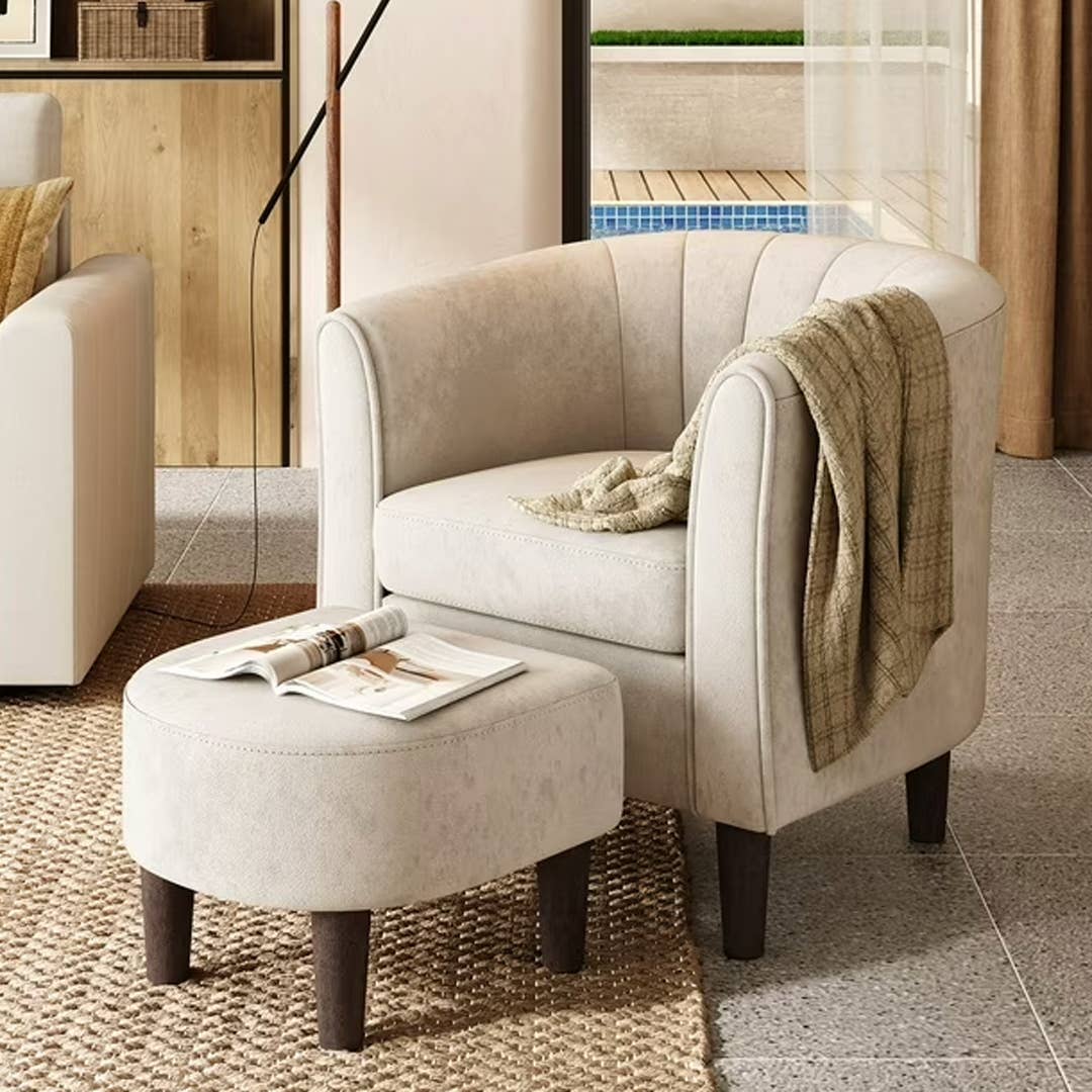 Walmart is selling a $400 accent chair and ottoman for $150 - TheStreet