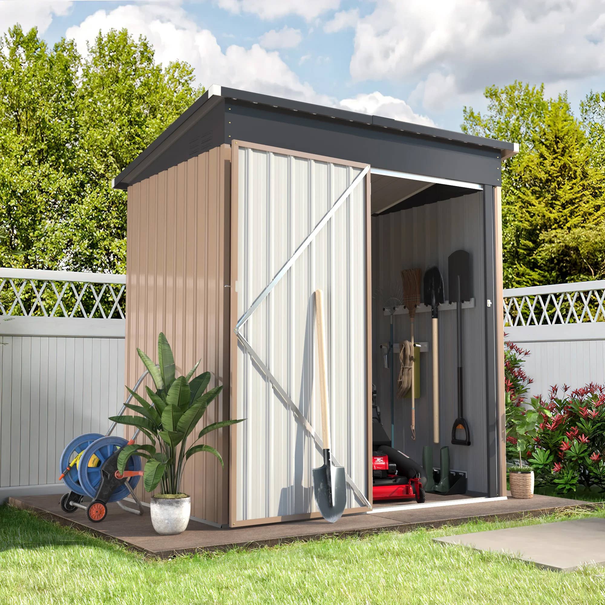 Walmart is selling a $190 outdoor storage shed for only $103 - TheStreet