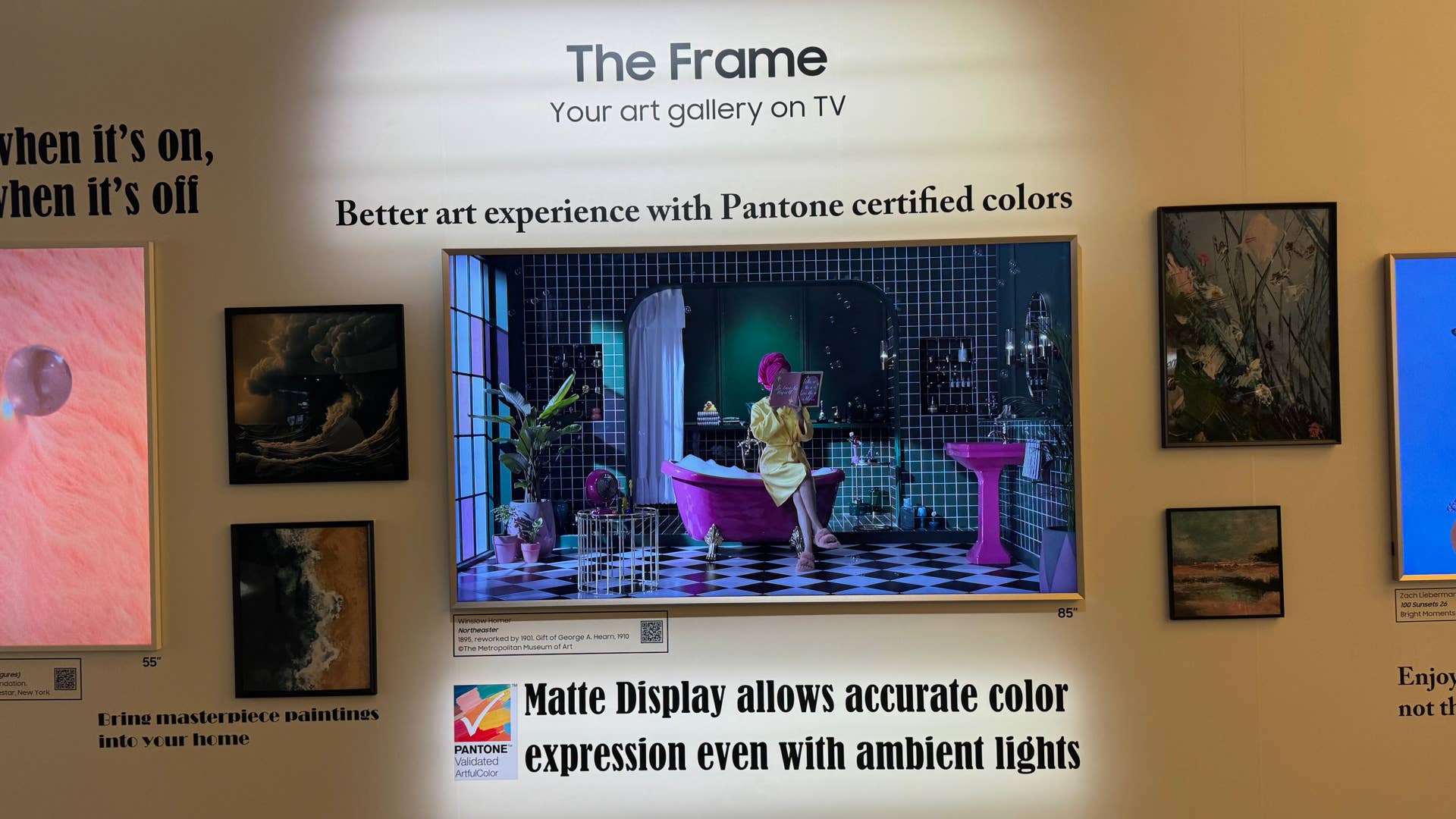 Samsung Frame TV 2024: Pantone Art Colors and a low-energy Art Mode ...