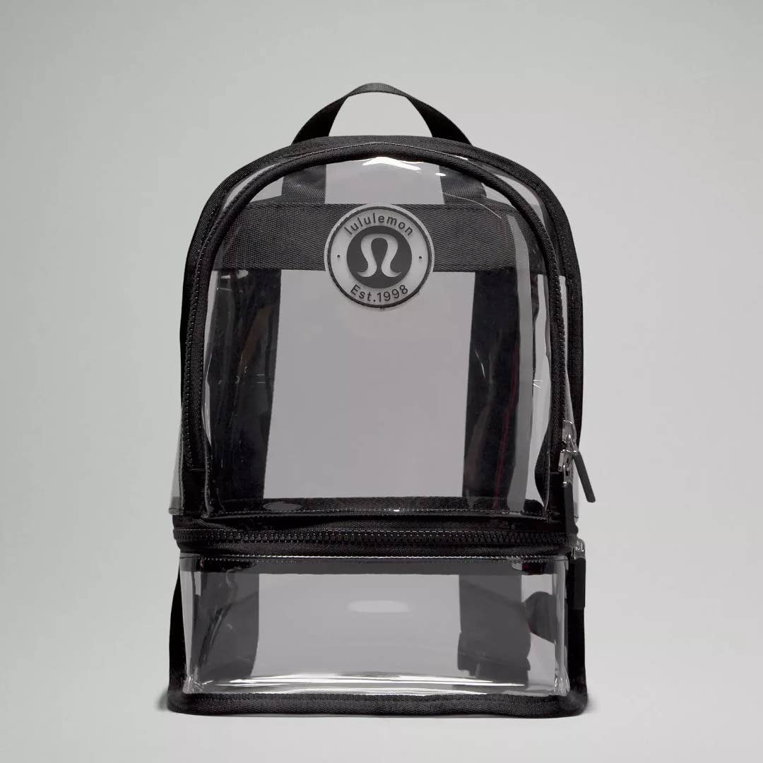 Lululemon is selling a $68 clear mini backpack for just $49 - TheStreet