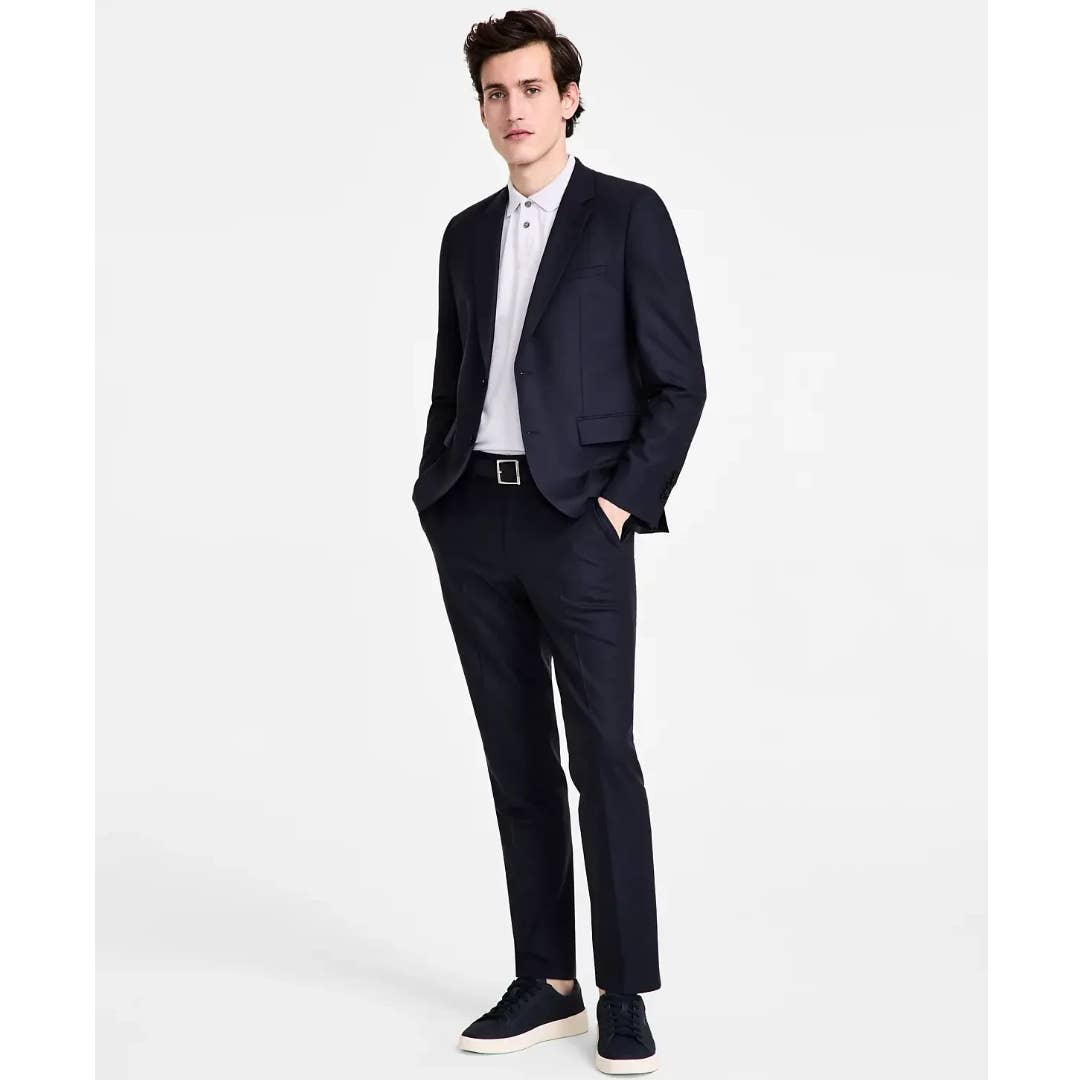 Macy's is selling a $595 Hugo Boss wool suit for $249. - TheStreet