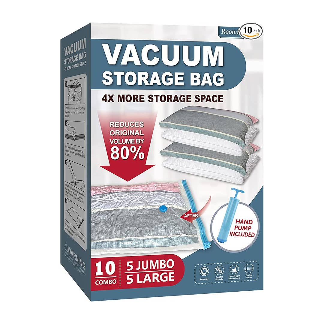 Amazon is selling a $27 set of vacuum storage bags for $12 - TheStreet