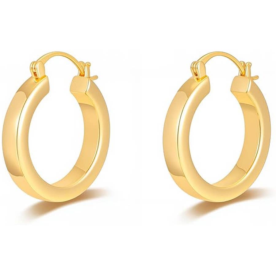 Amazon is selling $20 gold hoop earrings for only $4 - TheStreet