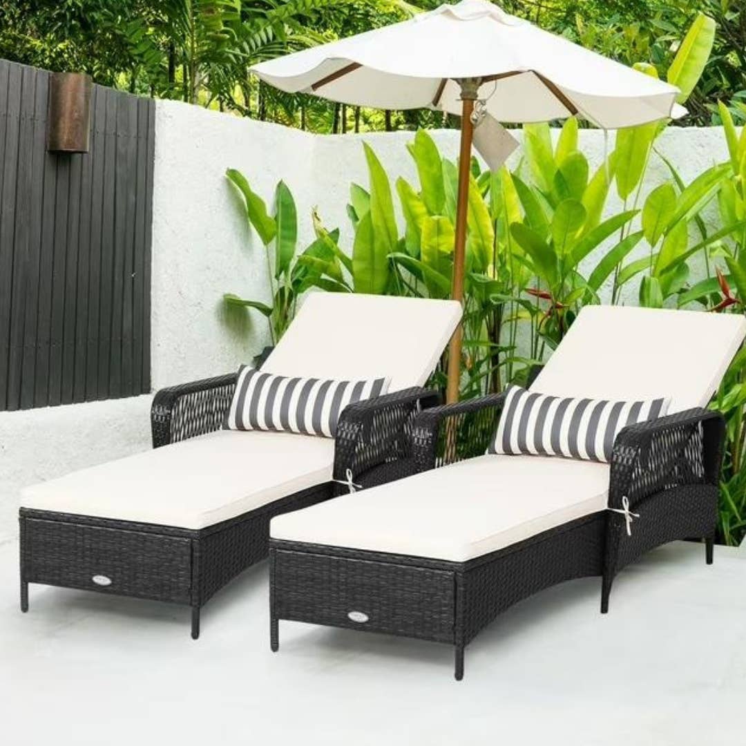 Walmart is selling $560 rattan lounge chairs for just $270 - TheStreet
