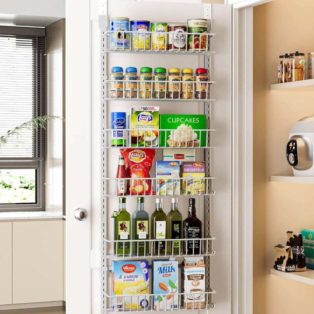 Amazon is selling a $40 pantry door organizer for just $24 - TheStreet