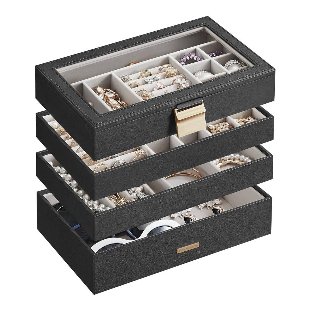 Amazon is selling a $50 stackable jewelry box for $25 - TheStreet