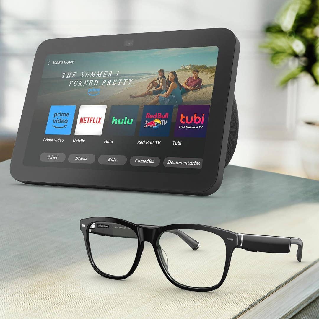 Amazon is selling the smart glasses and Echo show bundle for $240 ...