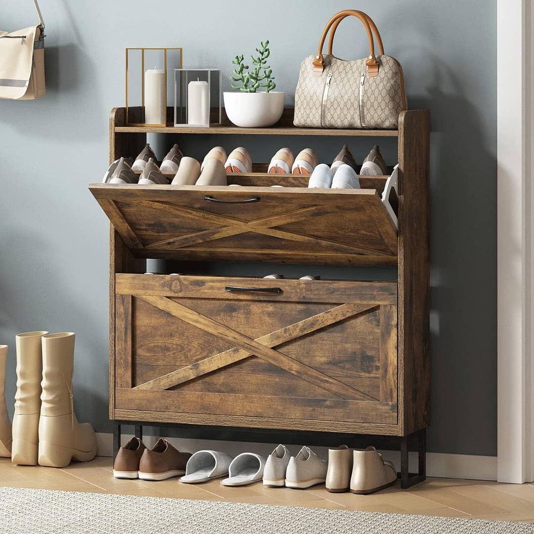 Amazon is selling a $180 shoe storage cabinet for just $100 - TheStreet