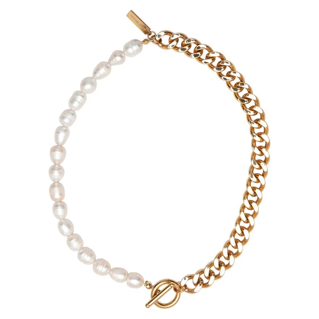 Nordstrom is selling a $145 pearl and chain necklace for $73 - TheStreet
