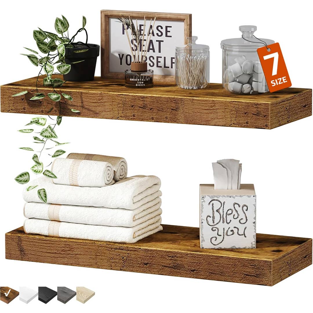 Amazon is selling $30 floating shelves for $14 - TheStreet