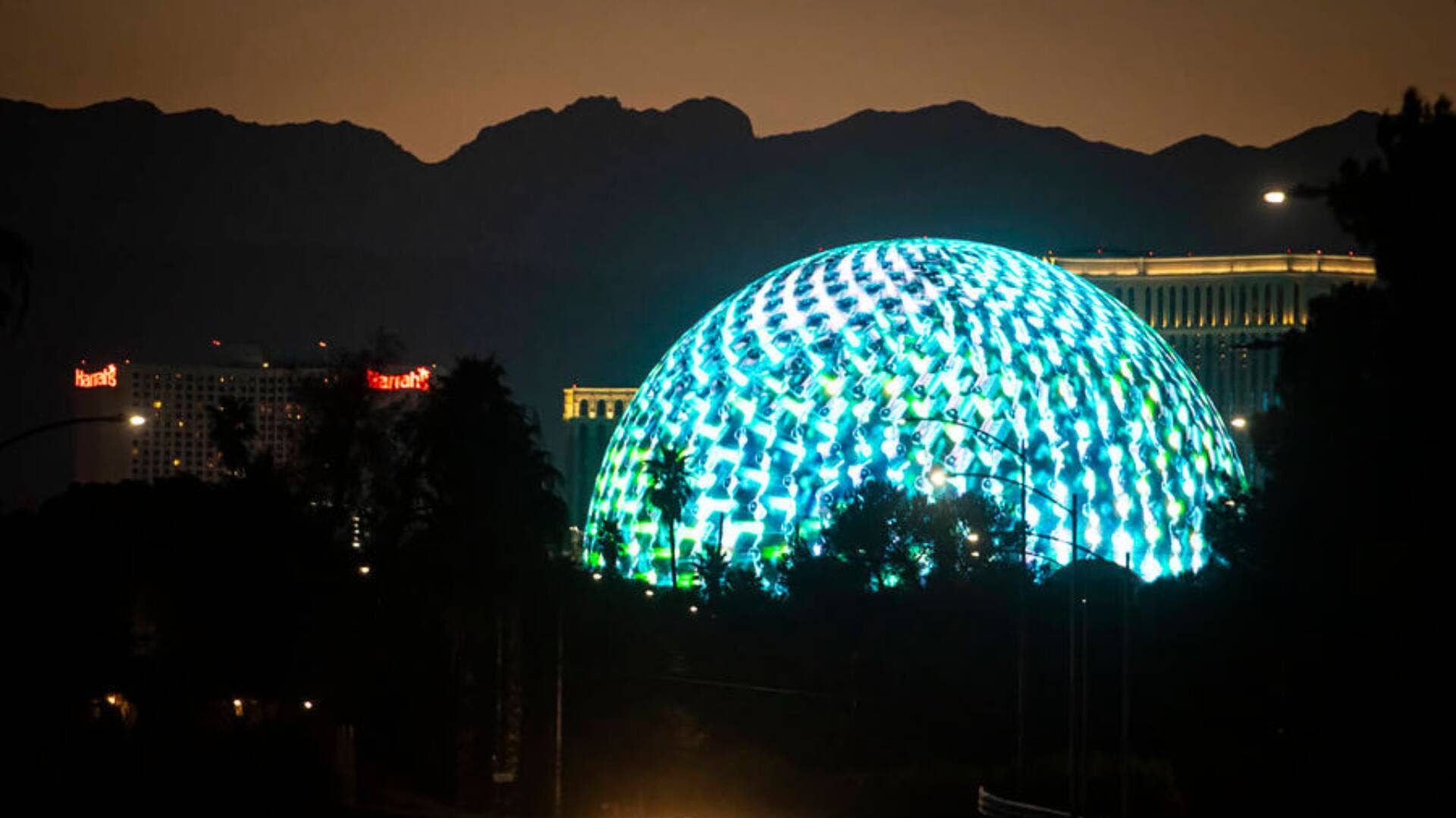 Las Vegas Strip Sphere adds new take on classic movie - TheStreet