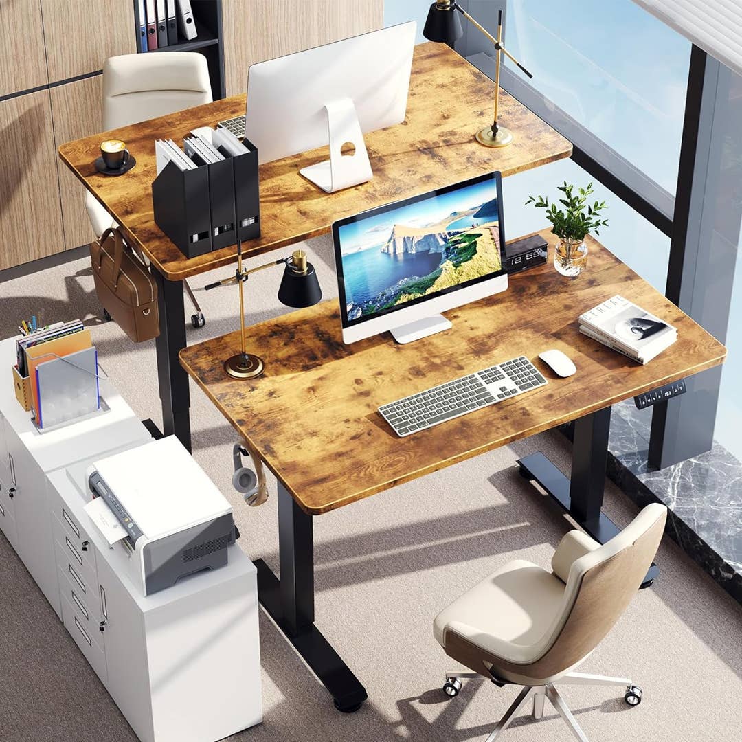 Amazon is selling a $150 47-inch standing desk for only $100 - TheStreet