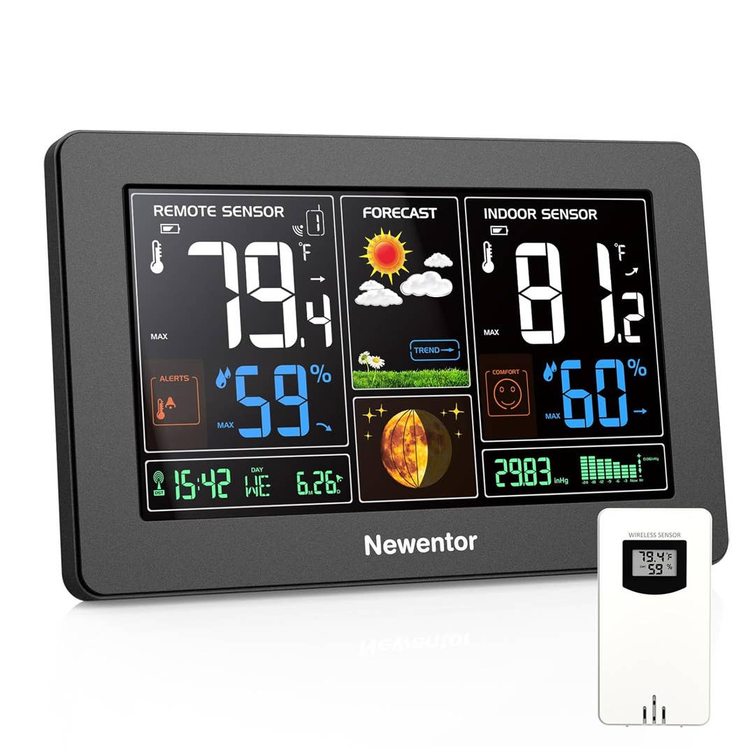 Amazon is selling a $57 weather station for $34 - TheStreet