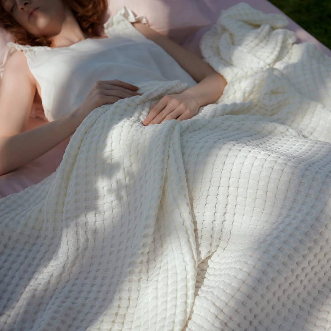 Amazon is selling a $56 cooling queen bed blanket for $36 - TheStreet