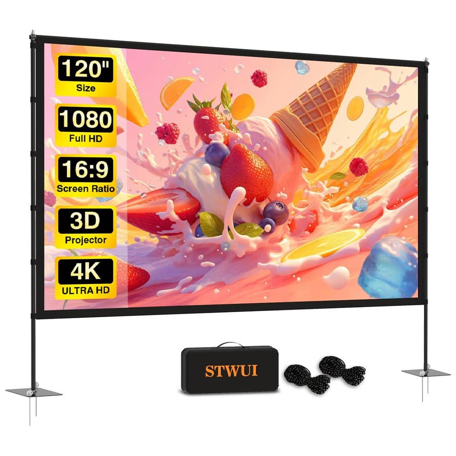 Amazon is selling a $110 projector screen for $66 - TheStreet