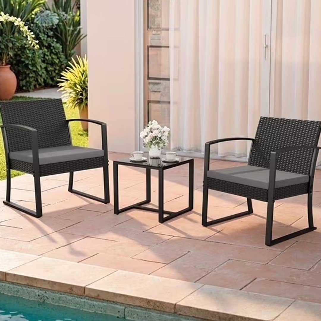 Walmart is selling a $110 wicker patio set for $69 - TheStreet