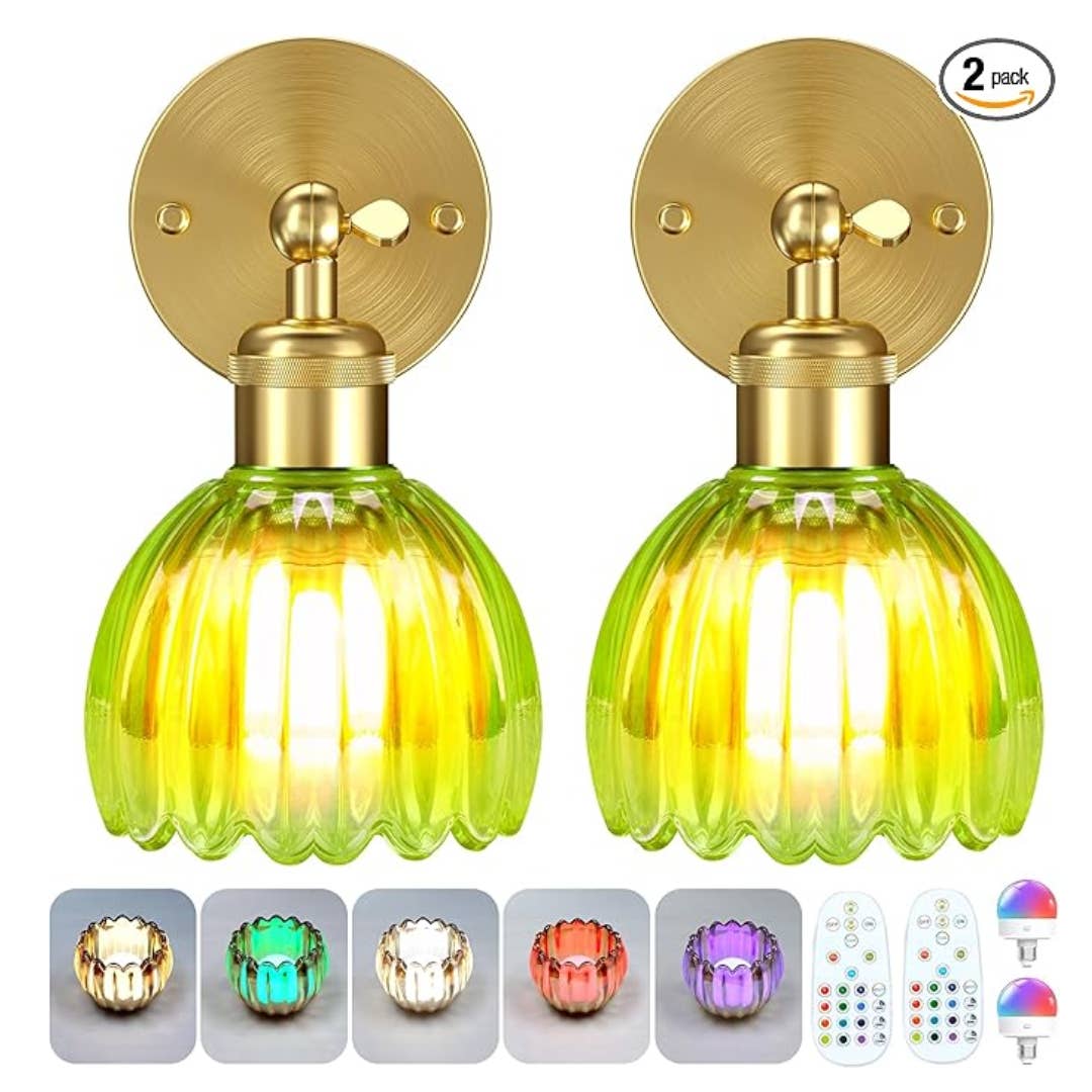 Amazon is selling $100 battery-powered wall sconces for $30 - TheStreet