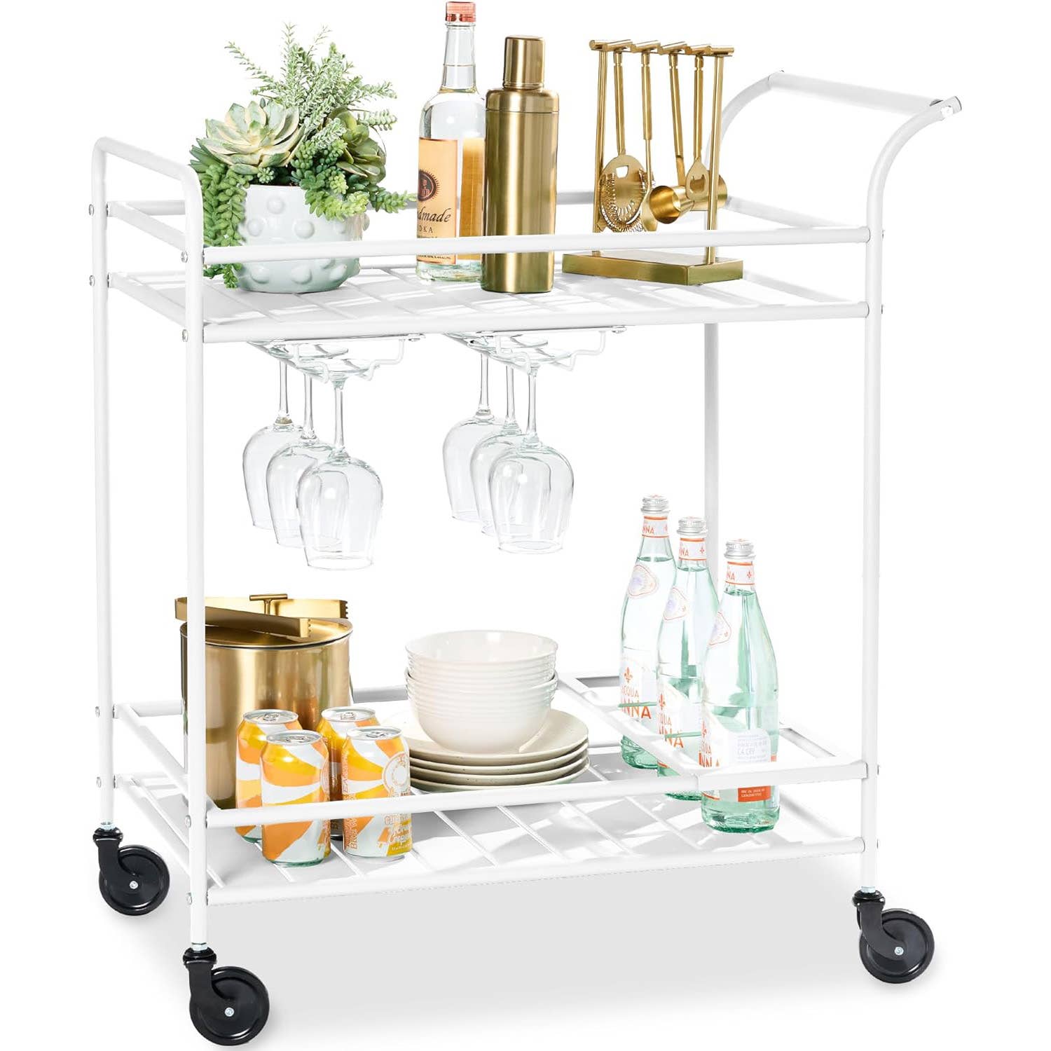 Amazon is selling a $100 rolling bar cart for just $60 - TheStreet