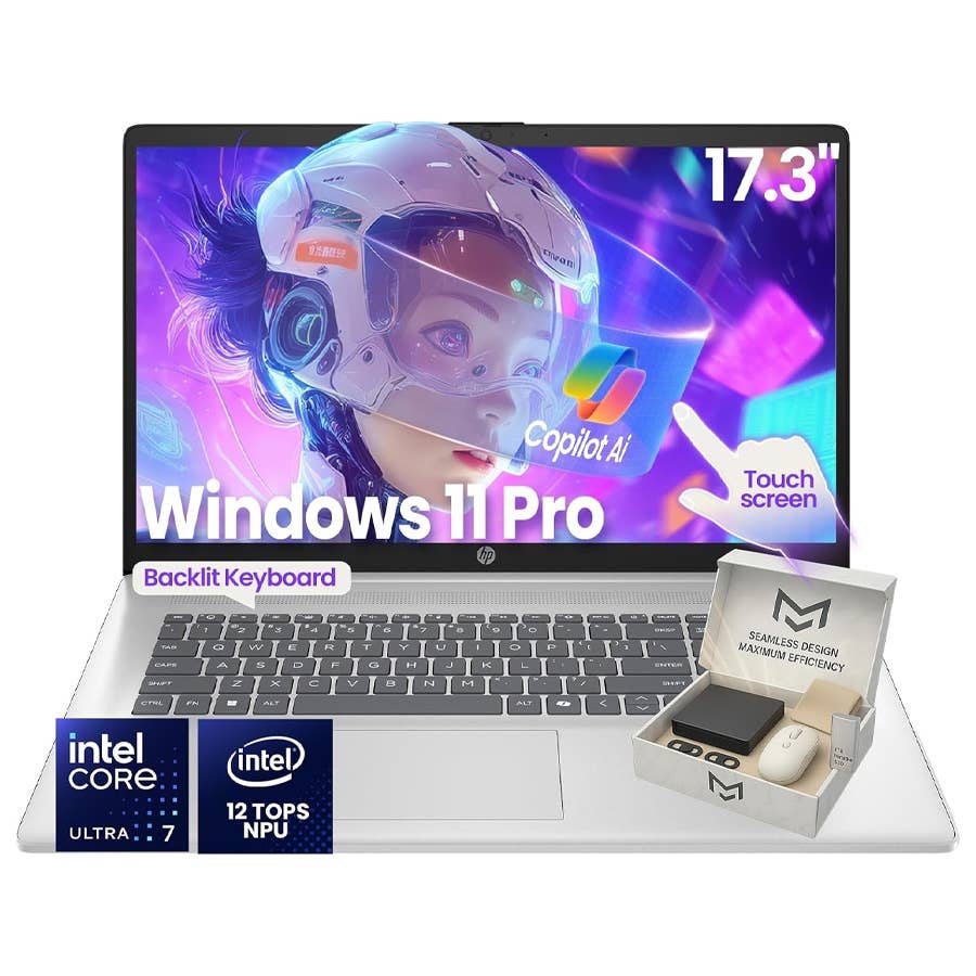 Amazon is selling a $4,000 17.3-inch HP laptop bundle for $1,189 ...