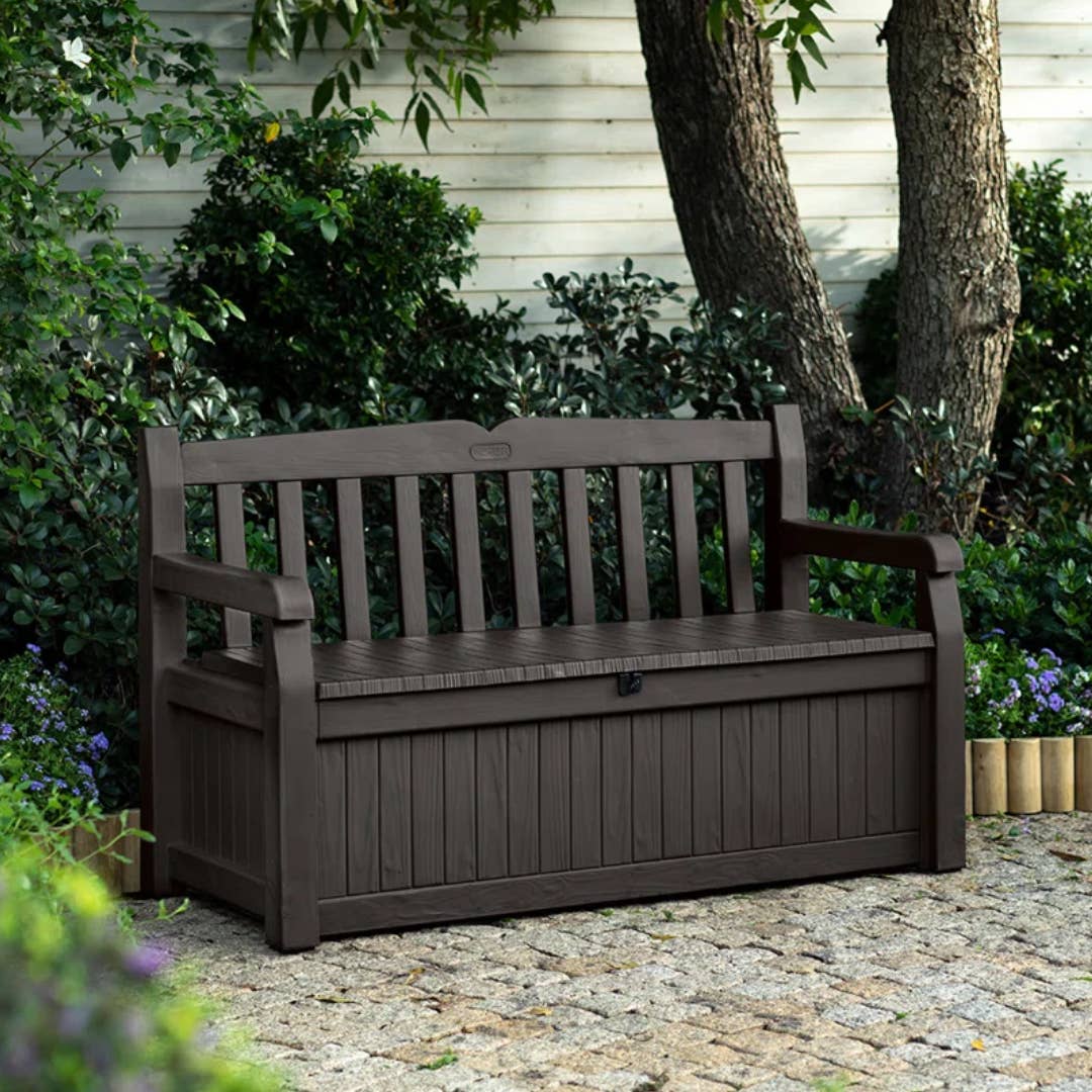 Wayfair is selling a $215 outdoor storage bench for $123 - TheStreet