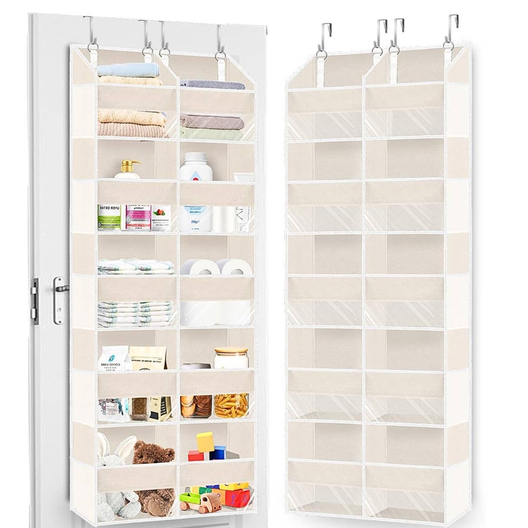 Amazon is selling a $33 over-the-door organizer for $27 - TheStreet