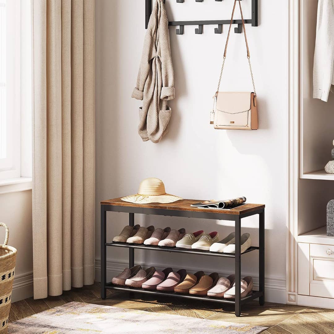 Amazon is selling a $50 shoe rack and bench for only $35 - TheStreet