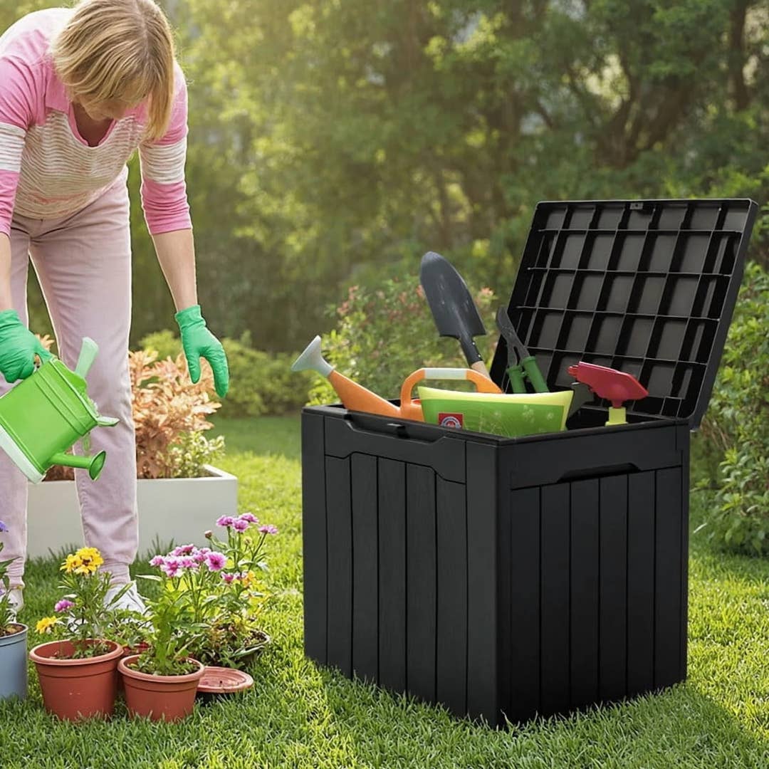 Walmart is selling a $70 outdoor deck box for $45 - TheStreet