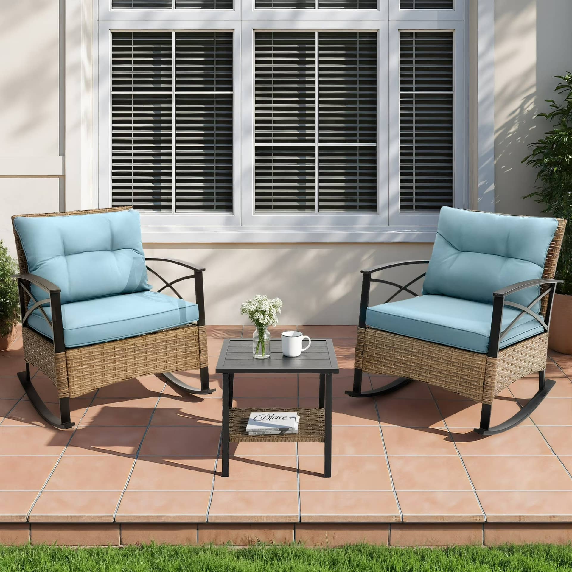 Walmart's bestselling $430 bistro patio set is now only $161 - TheStreet