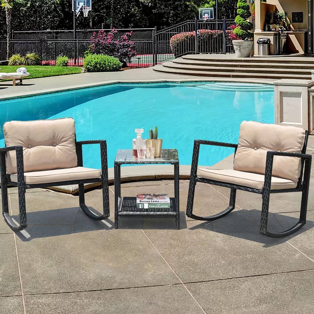 Target is selling a $500 rocking chair patio set for $175 - TheStreet