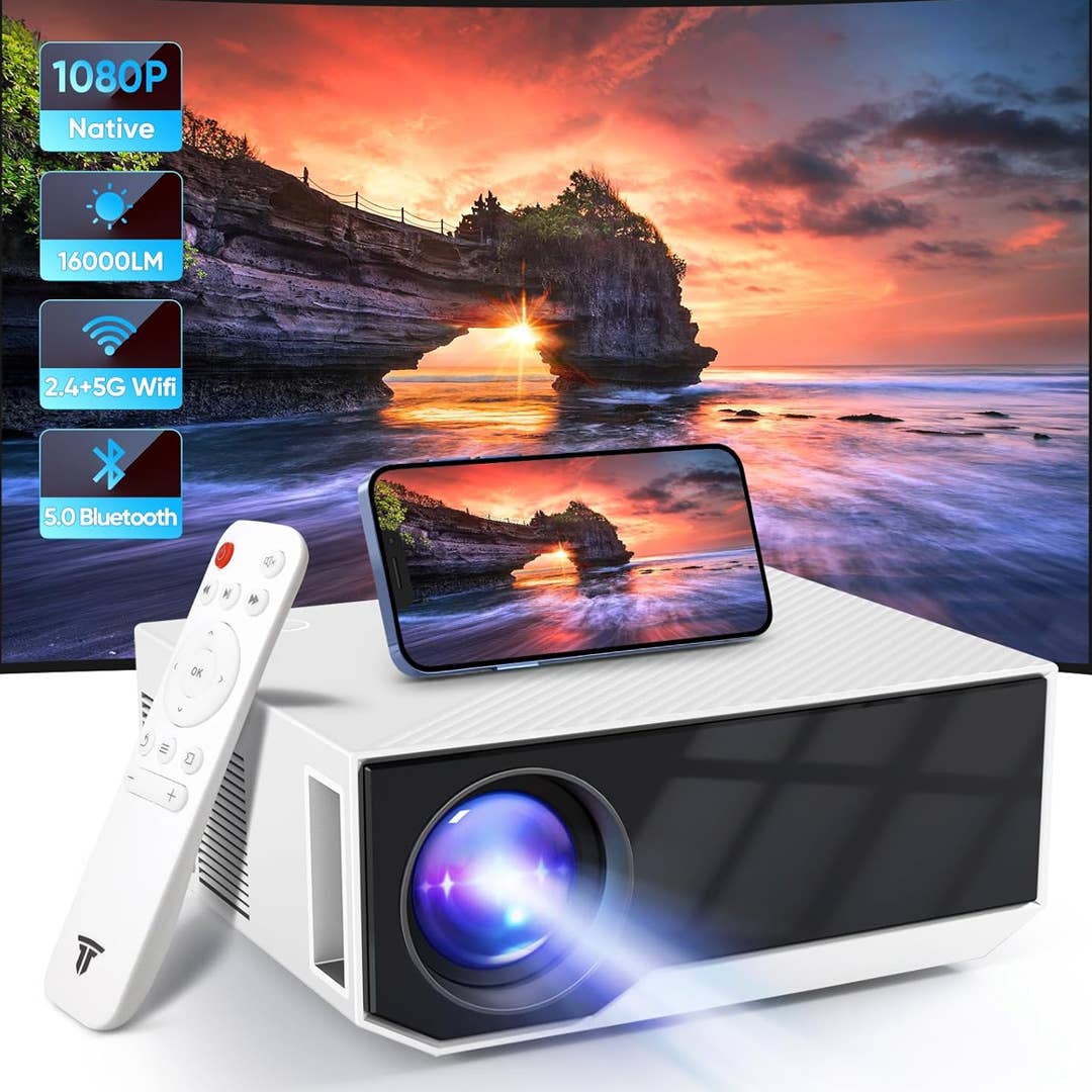Amazon is selling a $500 mini projector for only $105 - TheStreet