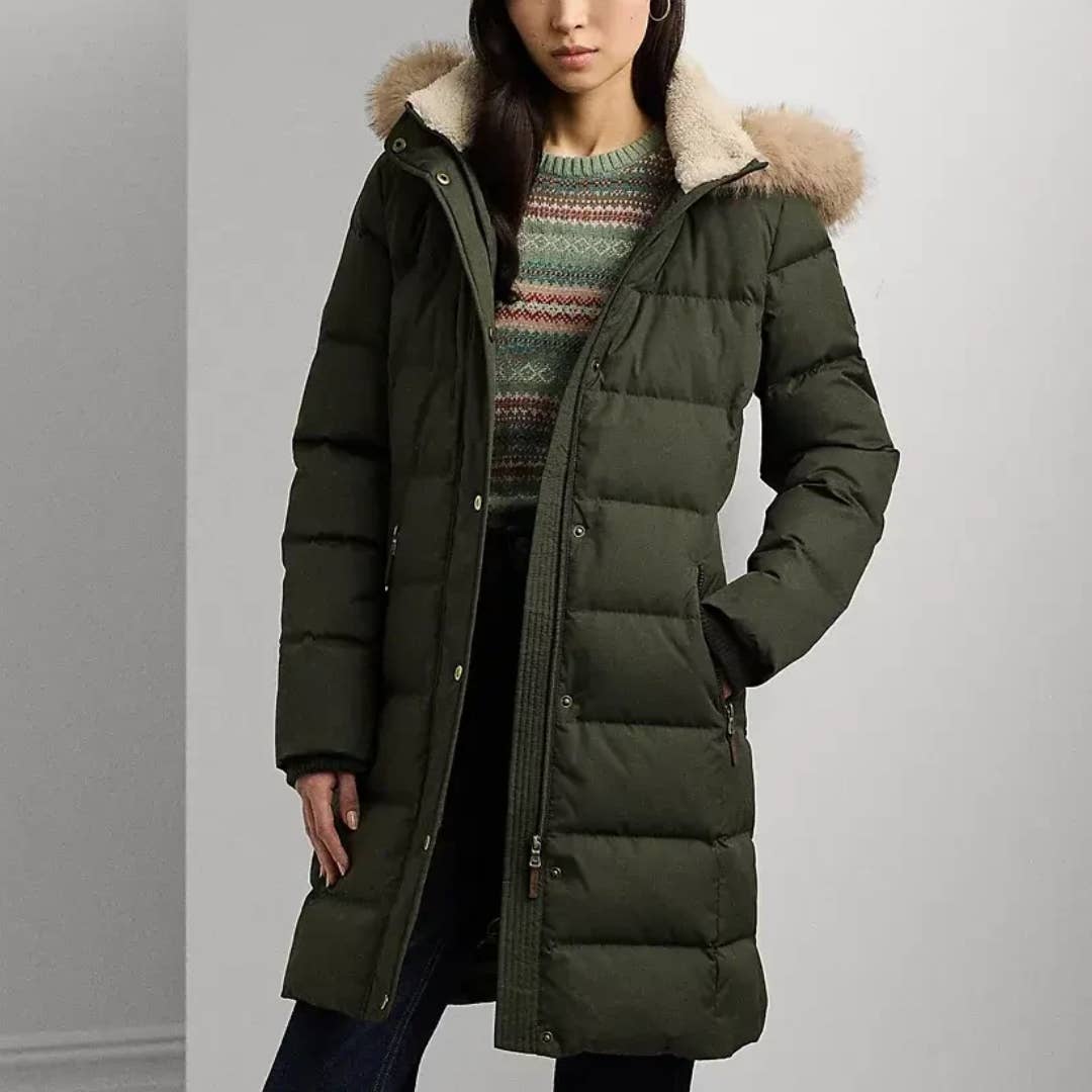 Macy's is selling a $345 Ralph Lauren coat for only $136 - TheStreet