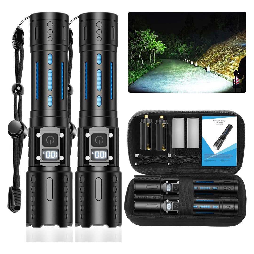 Amazon is selling a $34 super bright flashlight set for $17 - TheStreet