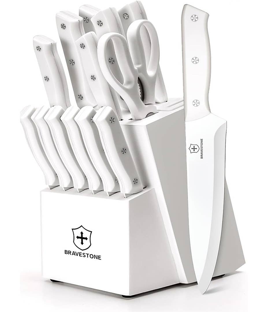 Amazon is selling a $156 15-piece knife set for only $40 - TheStreet