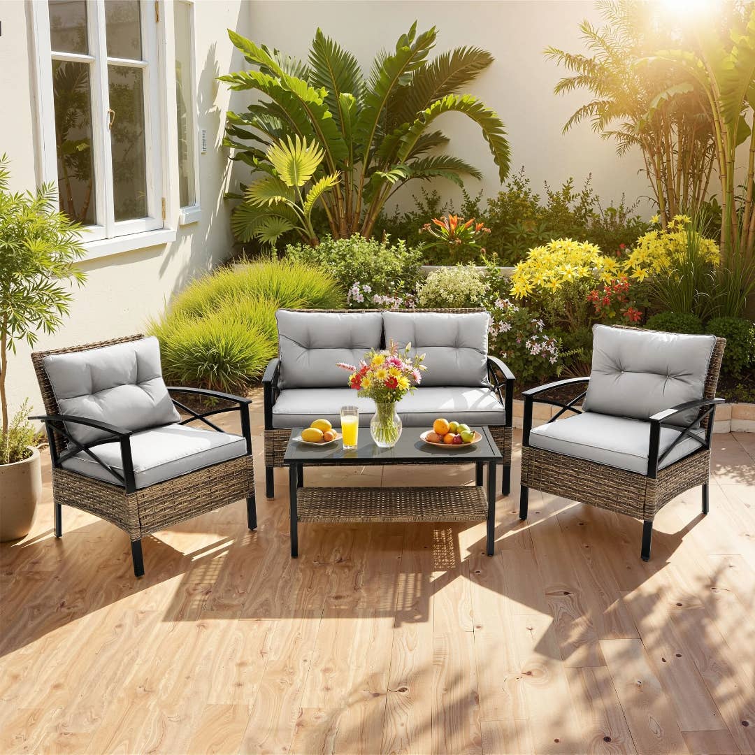 Walmart is selling a $759 4-piece patio set for only $260 - TheStreet