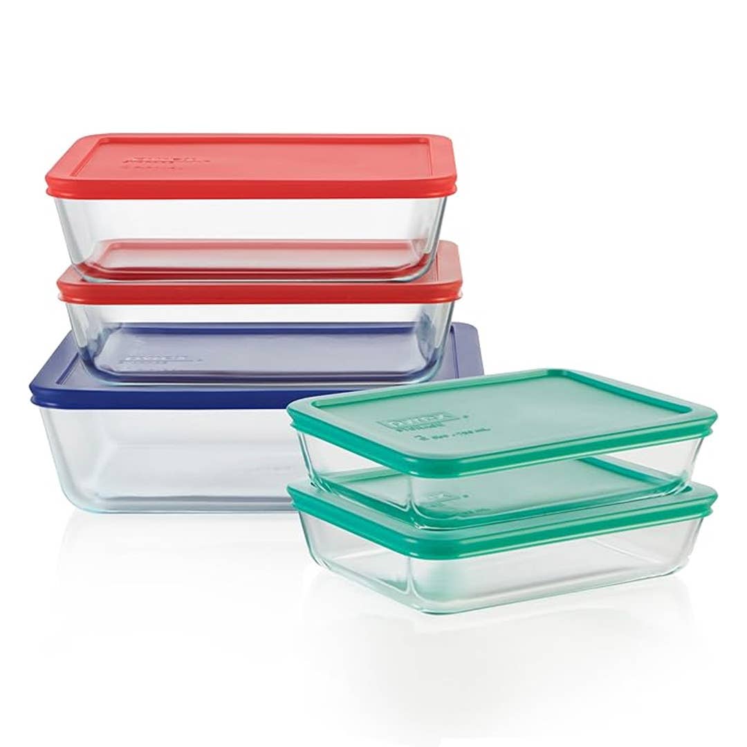 Amazon is selling a 10-piece Pyrex food storage set for $30 - TheStreet