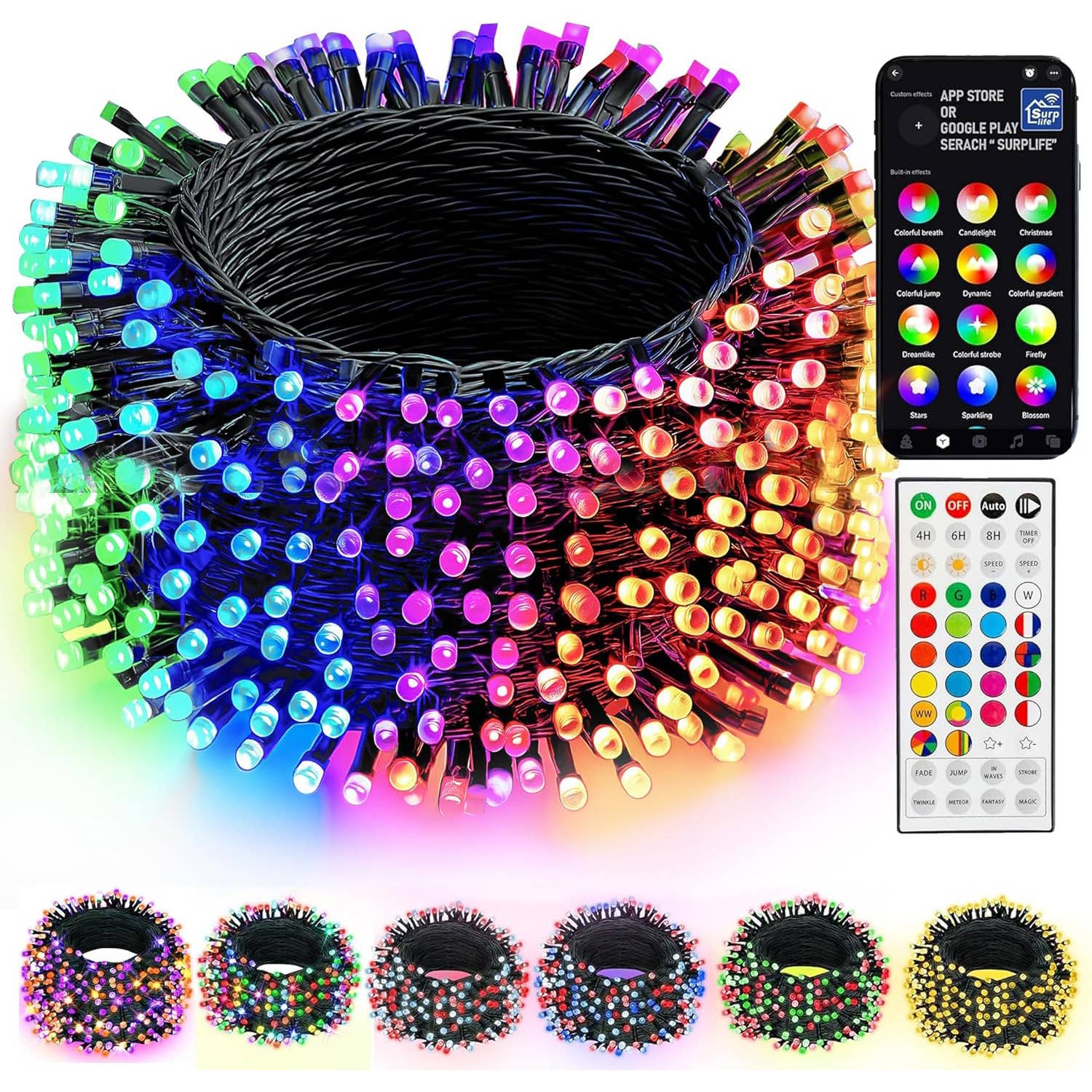 Amazon is selling smart Christmas lights for only $18 - TheStreet