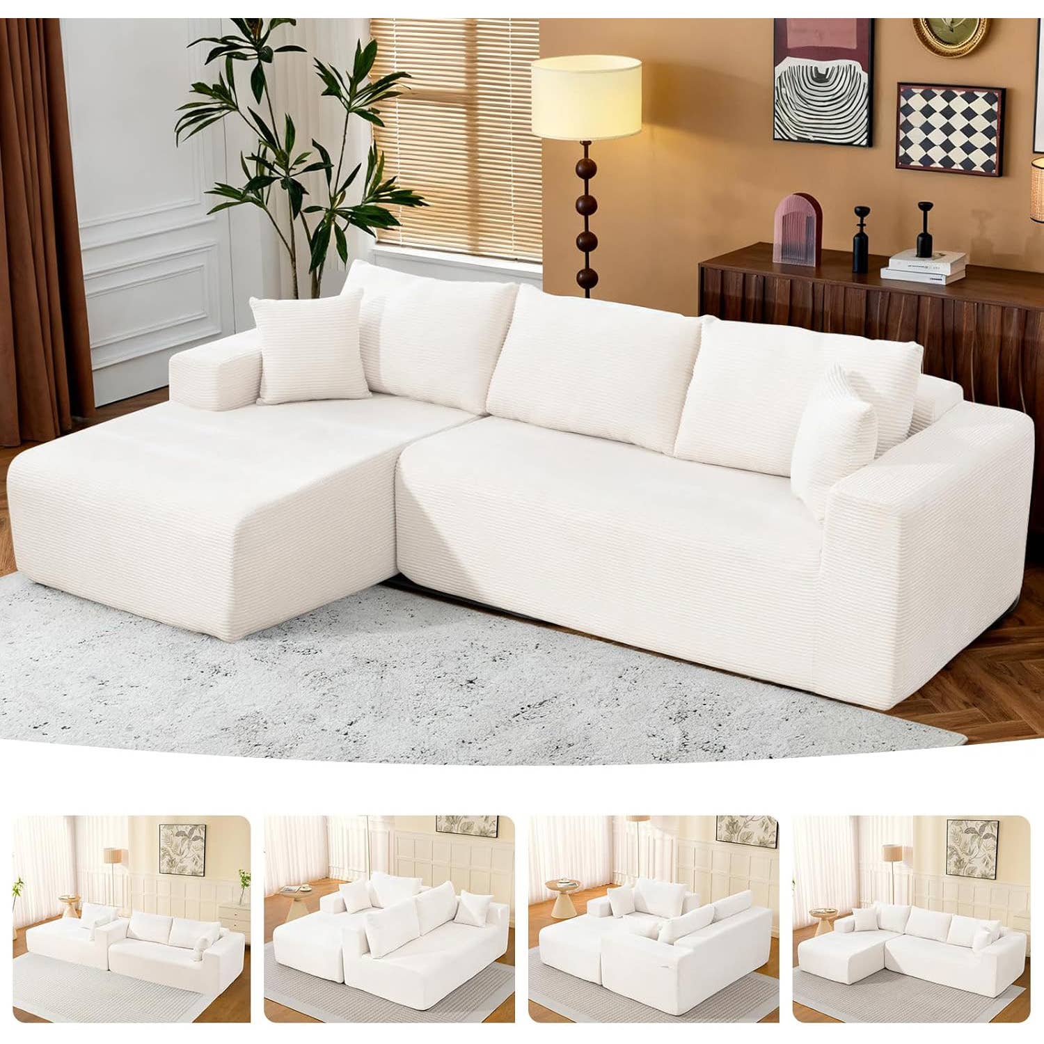 Amazon is selling a cloud sectional sofa for only $320 - TheStreet