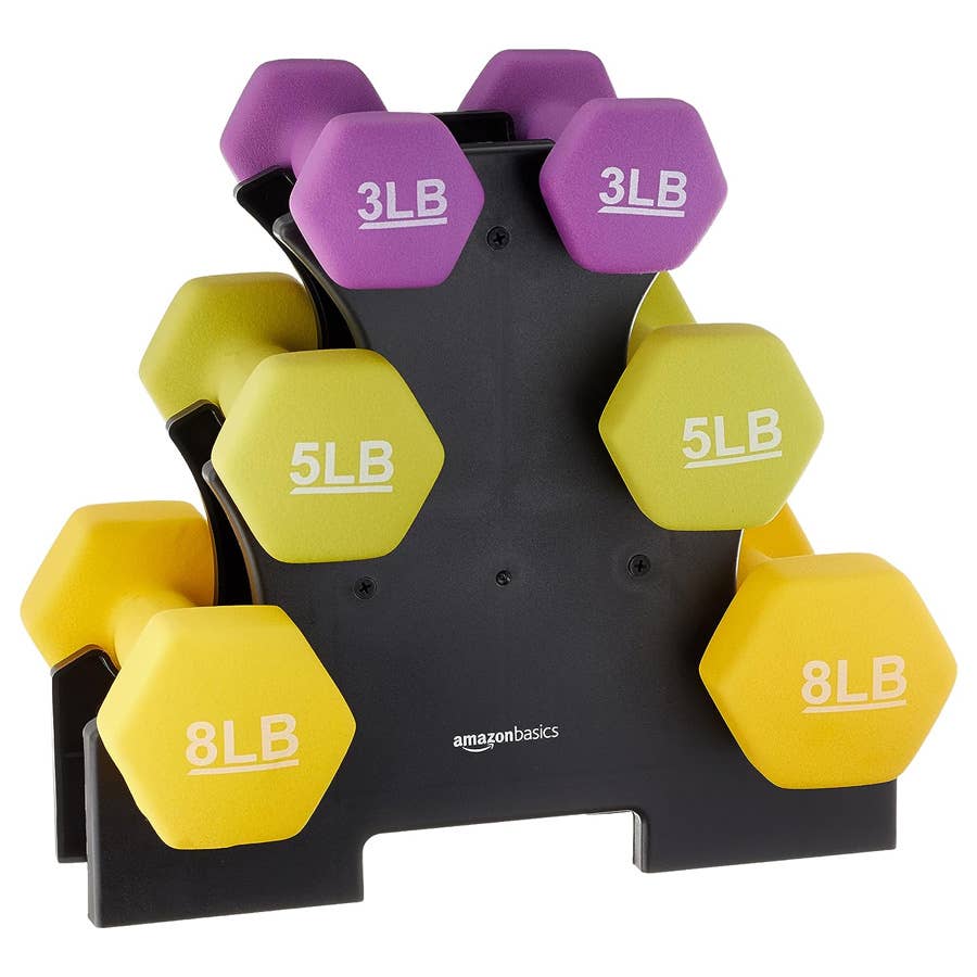 Amazon is selling a $36 variety set of hand weights for $33 - TheStreet