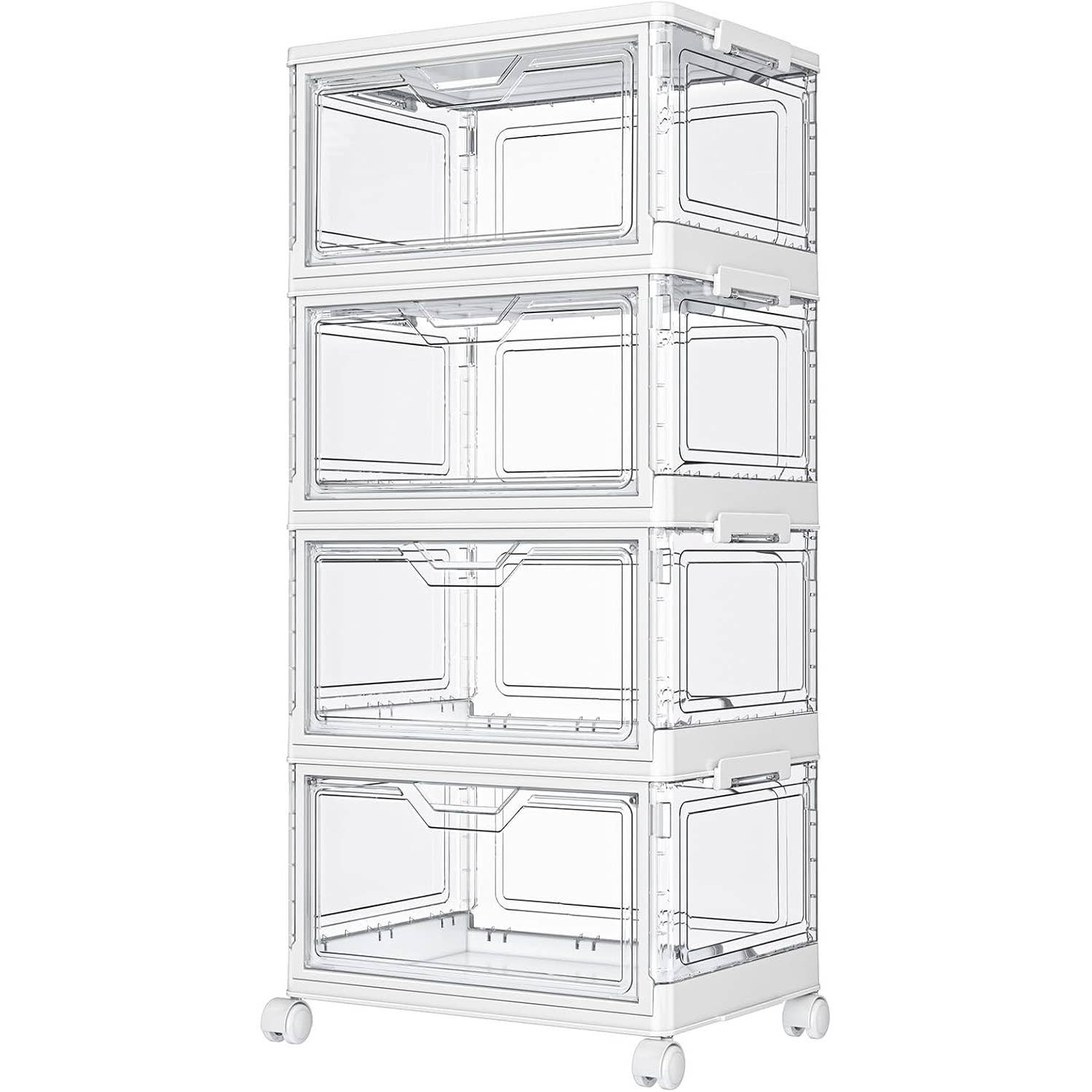 Amazon's $80 stackable storage bins are on sale for $36 - TheStreet