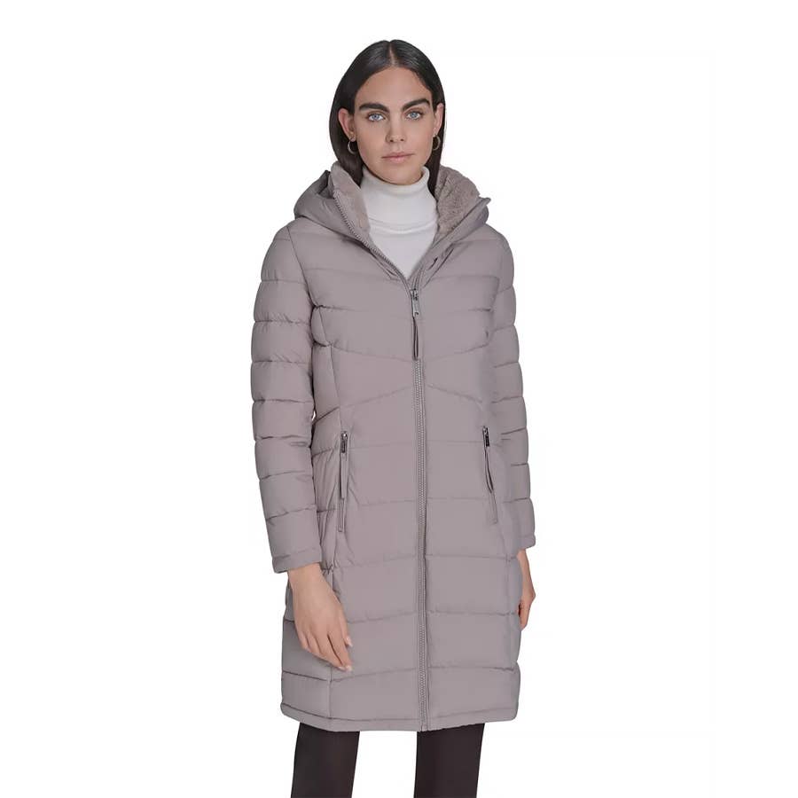 Macy's is selling a $285 Calvin Klein puffer coat for $86 - TheStreet